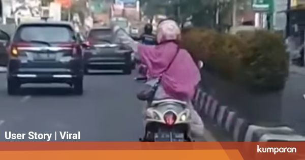 Viral Aksi Pemotor Emak-emak Bantu Buka Jalan untuk Ambulans - kumparan.com